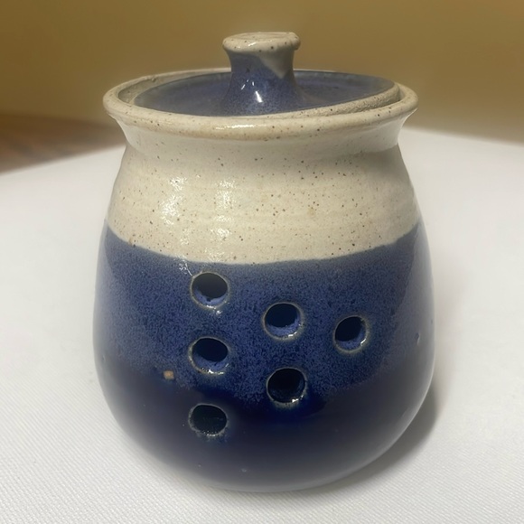 Stone Crow Pottery | Art | Stone Crow Pottery Garlic Crock Pittsboro ...